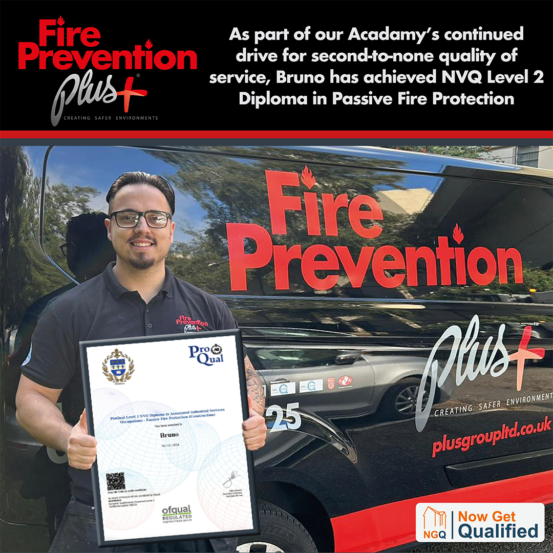 NVQ Level 2 Diploma in Passive Fire Protection - Plus Group Limited